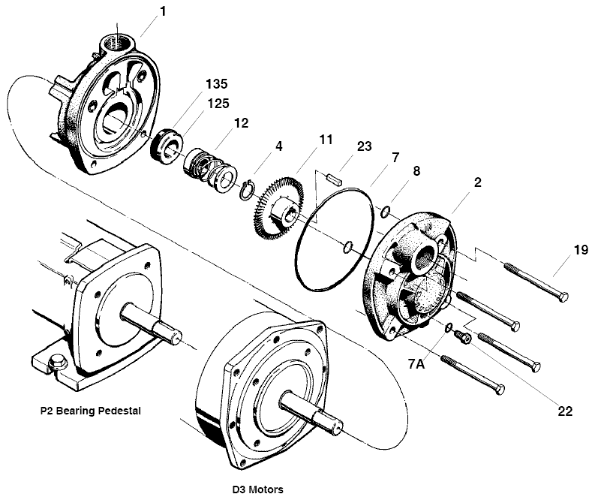 MTH Pumps, T31 Series Manufacturing Part Number Listings